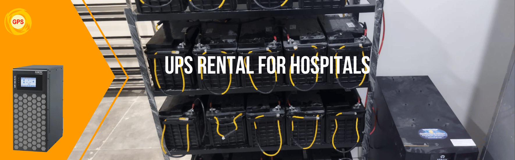 UPS RENTAL FOR HOSPITALS - Gravity Power Solution