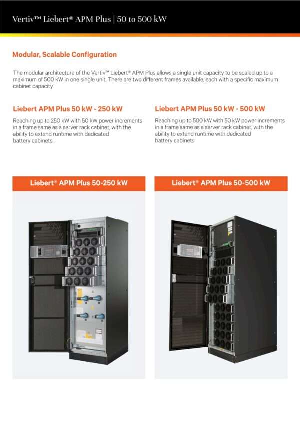 Vertiv Modular UPS - #1 Trusted Solution From Gravity Power