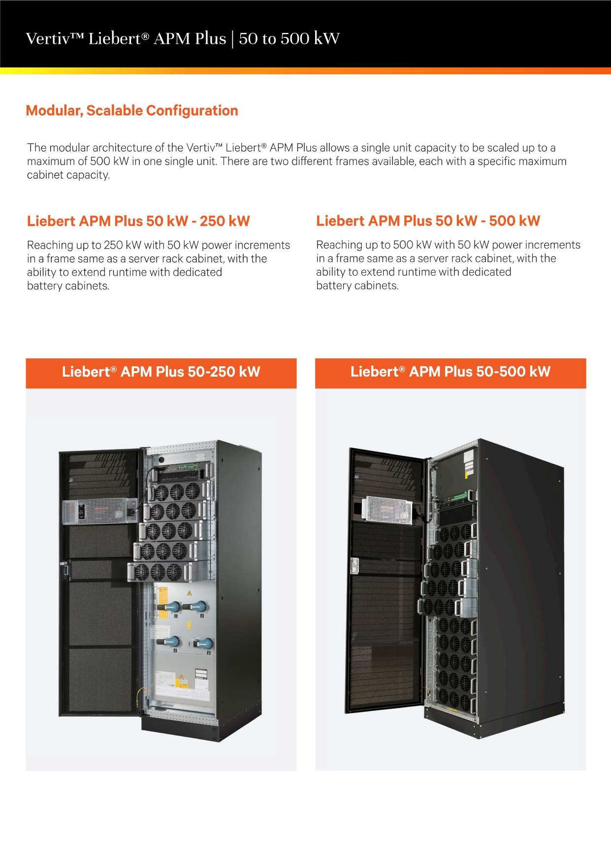 Vertiv Modular UPS - #1 Trusted Solution From Gravity Power