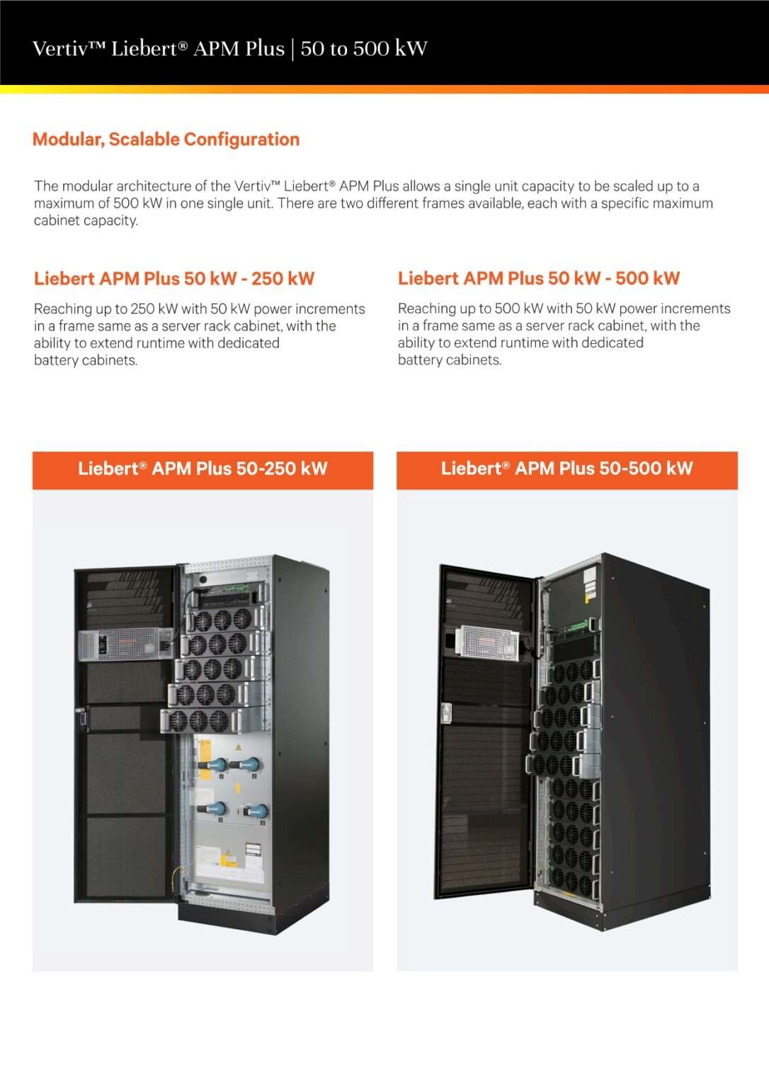 Vertiv Modular UPS - #1 Trusted Solution From Gravity Power