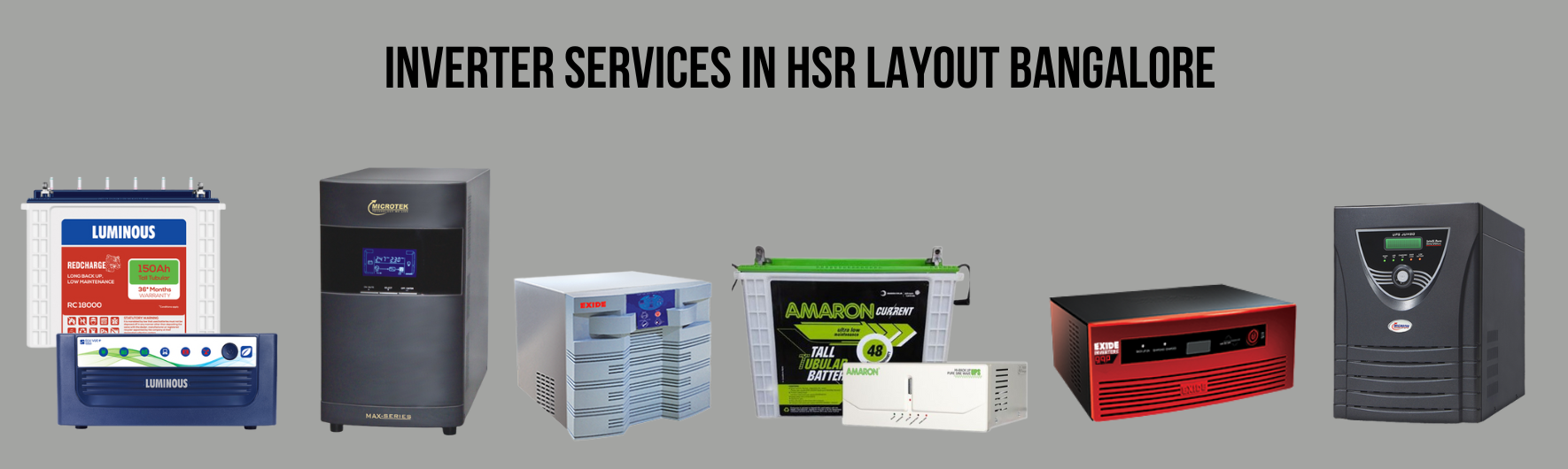 Top 3 Inverter Services in HSR Layout Bangalore: Reliable and Efficient ...