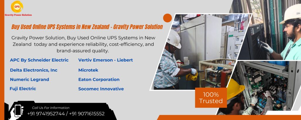 Buy Used Online UPS Systems in New Zealand – 100% Reliable & Affordable